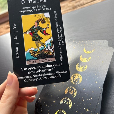 SAME DAY SHIPPING Tarot Card Deck Vintage Tarot Reading Deck for ...