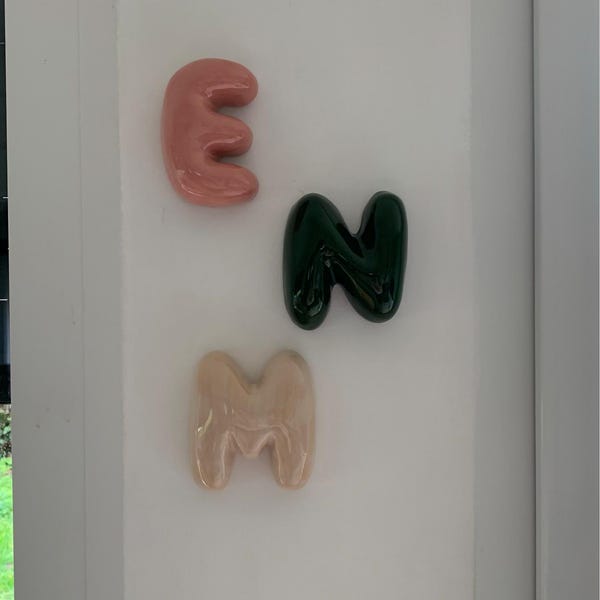 Ceramic Letters - Personalized Ceramic SOFT Colorful Alphabet-ceramic ...