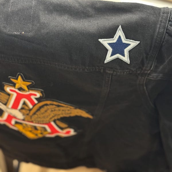 Greek Psi Alphabet, Chenille Iron on Patch, Glitter Border Patch, Iron ...