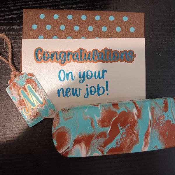 Custom Hard Eye Glass Case, Abstract Painted Glasses Case, Painted Eye ...