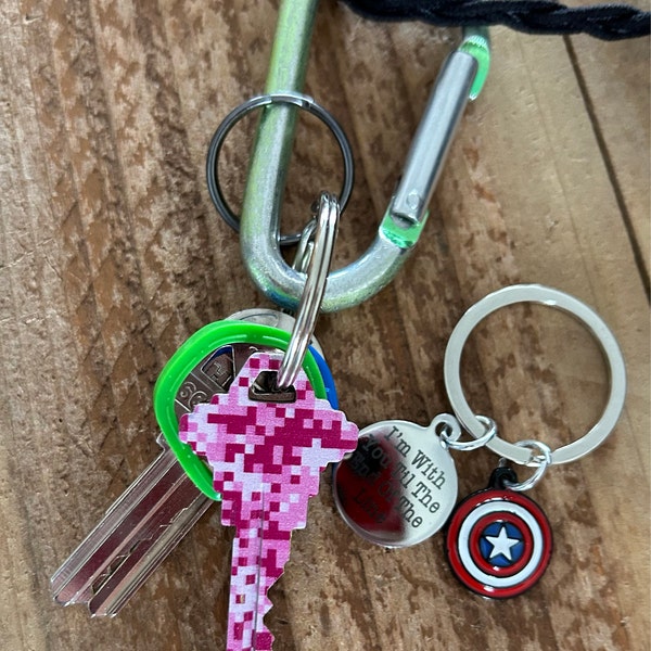 Engineering Keychain Engineer & Math Teacher Keychain - Compass ...
