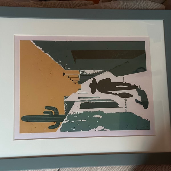Minimalist Art Deco Dog Poster • Modern Distinguished Dachshund Wall ...