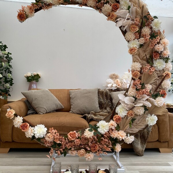 Metal Moon Wedding Arch Backdrop - Customizable Size - Etsy
