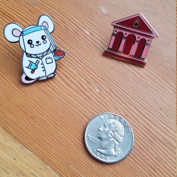 LAB RAT Hard Enamel Pin / Laboratory / Scientist / Med Lab Tech ...