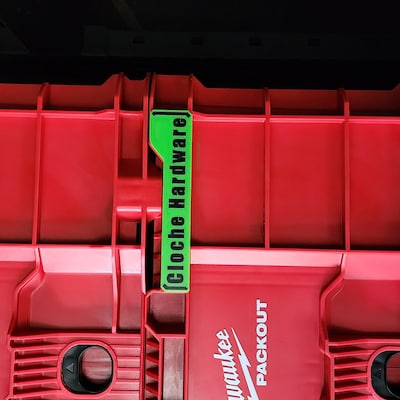 Milwaukee Packout Toolbox Lid Bit Storage, Packout Mods, Packout Bit ...