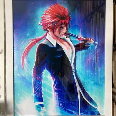 Reno Final Fantasy VII Remake Limited Edition Fine Art Print - Etsy