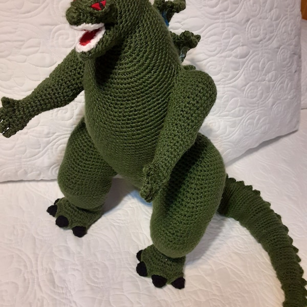 Crochet Giant Godzilla _ Godzilla Monsterverse _ PDF English Crochet ...