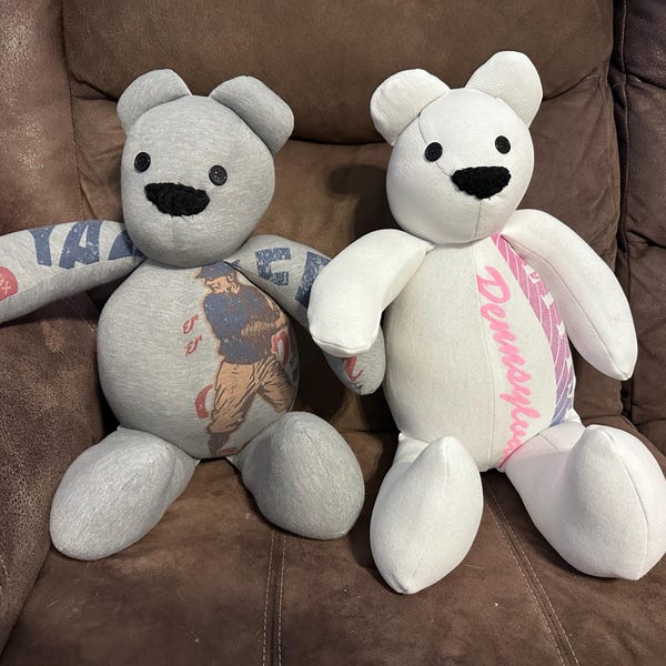 Handmade Memorial Patch, Beautiful Memories, Memory Bear Patch, Memory Bunny Patch, Memory Dog ...