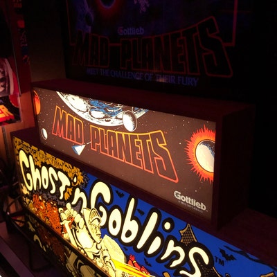 Custom Marquee Light Box Wood, Arkanoid Light Box, Arkanoid Wall Décor ...