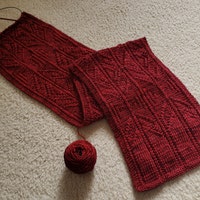 Seton Portage Blanket PATTERN, Knitting Pattern, Knit Blanket Pattern ...