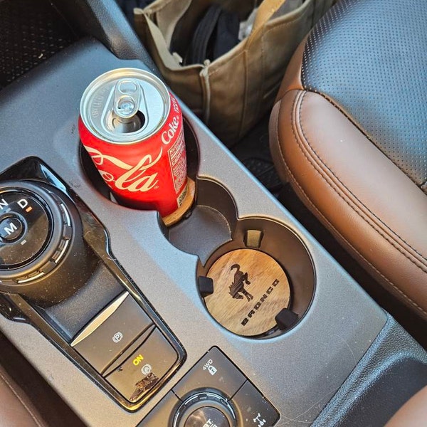 Two Ford Bronco Sport Coasters Cupholder Liners Cupliners 2022 ...