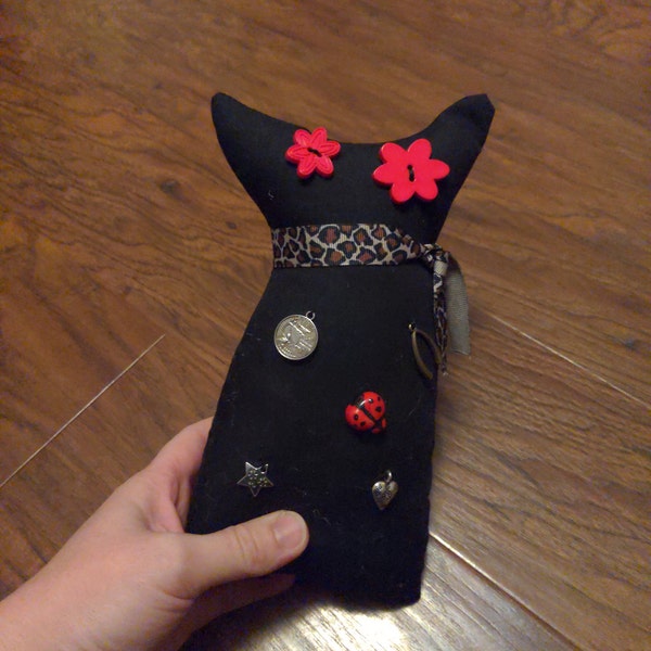 Good Luck Mojo Kitten, Cat, Juju Doll, Juju Kitty, Voodoo, Magical ...