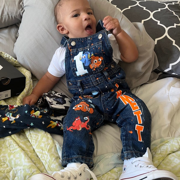 Custom Overalls-any Theme- Any Character - Etsy