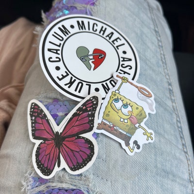 Random Sticker Pack Vinyl Stickers Laptop Stickers Water Bottle ...