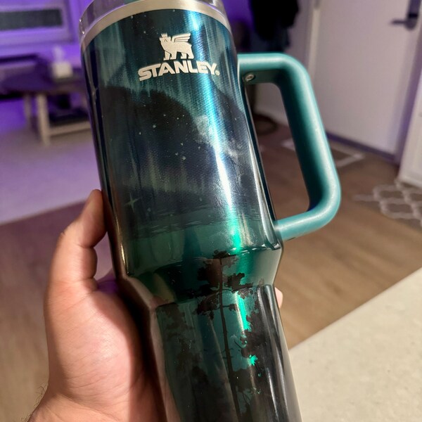 Mountain Scenic Galaxy Authentic Stanley Quencher 40oz Sublimated SS ...