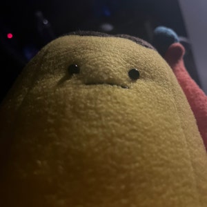 Smiling Friends Glep Alan MR Frog Plush Handmade Soft Toy - Etsy