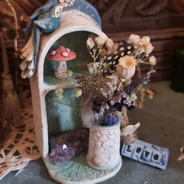 Ceramic Curiosity Cabinet - Etsy