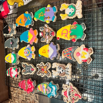 New Years Slogan Cookie Cutters With Stamps Fondant Embosser Polymer ...