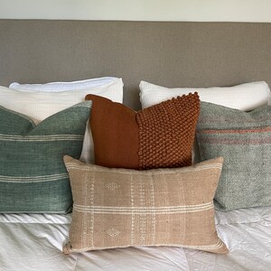 Ivory and Rust Orange XXL Long Lumbar Pillow Cover Body Pillow Cover - Etsy