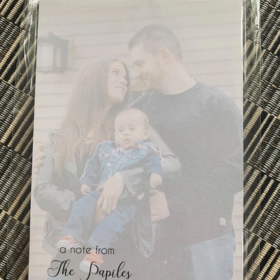 Personalized Photo Notepad, Custom Notepad, Personalized Stationery ...