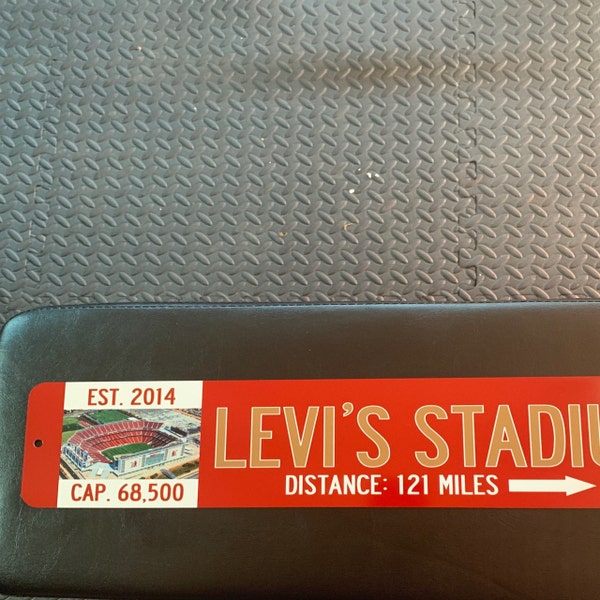 Levi's Stadium | San Francisco 49'ers | Custom Street Sign ...