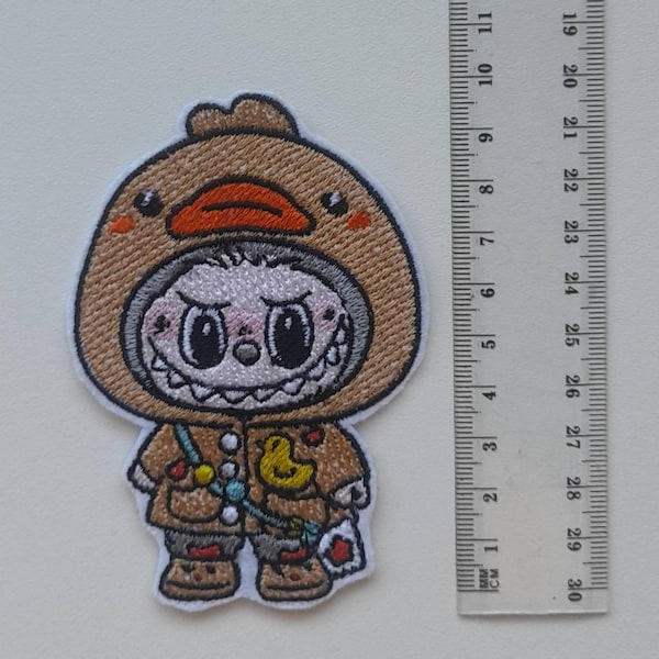 Costume Yellow Duck Labubu Embroidery File - Etsy