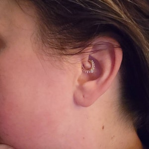 16G Bat Halloween Septum Ring/daith Earring/conch Hoop/tragus - Etsy