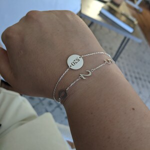 Vertical Name Necklace Vertical Initial Necklace Custom | Etsy