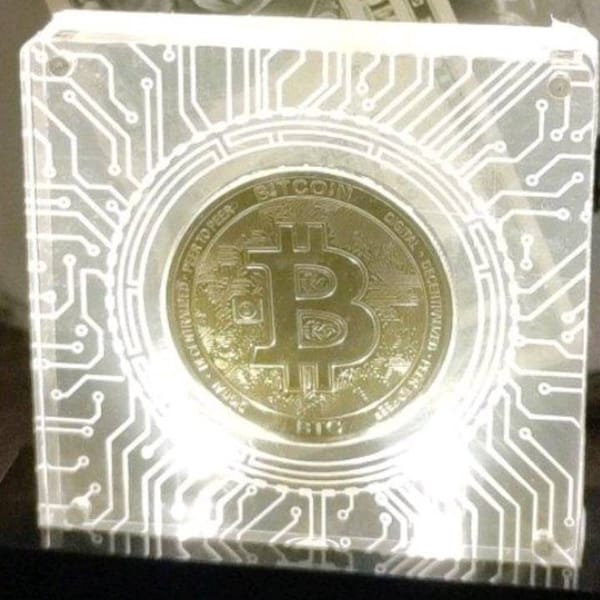 Levitating Crypto Coin Display by Cryptochips | the Ultimate Way to ...