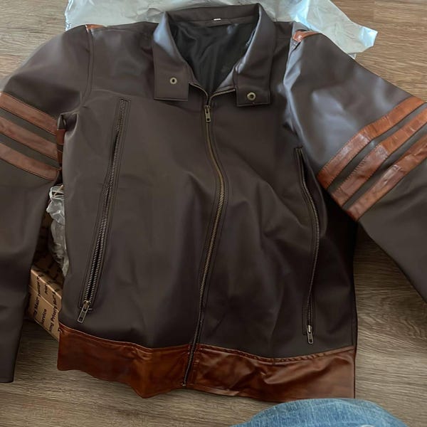 Harley Men’s Passing Link Biker Leather Jacket Cafe Racer Motorcycle ...