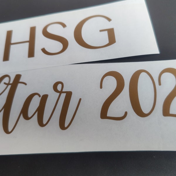 Personalised Sticker Labels, Custom Vinyl Decal Words, Choose Font ...