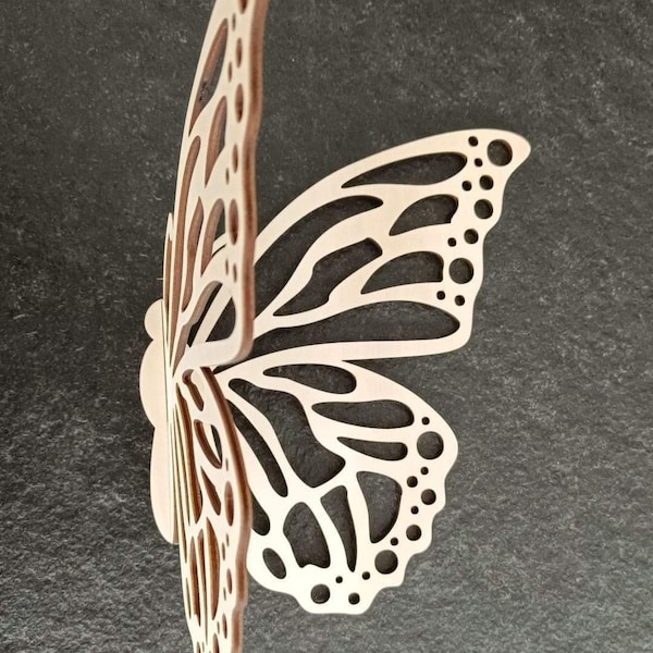 3D Butterflies and Dragonflies Bundle, 3D Butterfly Lasercut, Dragonfly ...