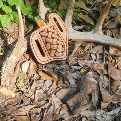 Three Flowers Floral Scroll Leather Tooling Carving Pattern Pack - Etsy