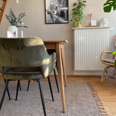 Extra Large Pine Green Rug 6.5x10 Feet, Green Area Rug, Living Room Rug ...