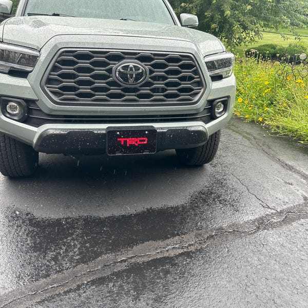 Toyota TRD Red Box Decal Bumper/window/hydro Sticker in 3/6/9 Inch - Etsy