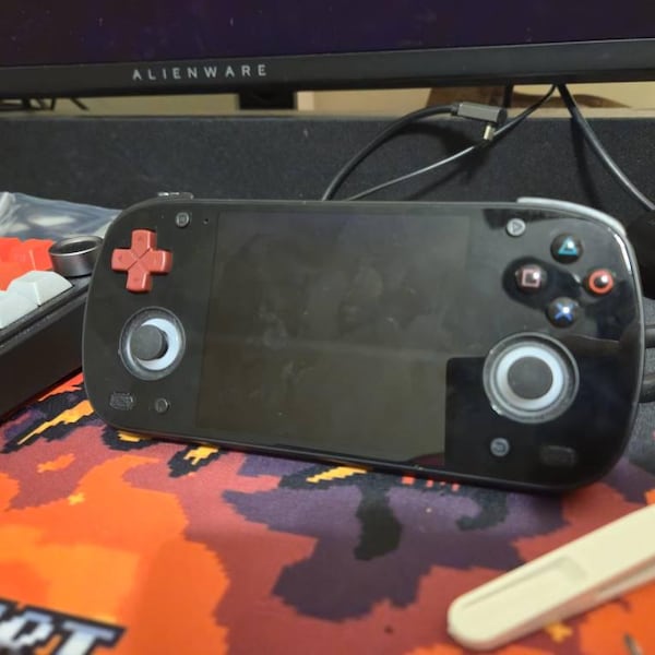 Steam Deck Replacement Buttons Matte Black Snes Style Custom DIY ABXY ...