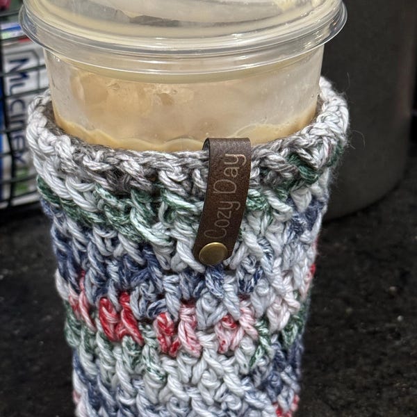 Chunky Yarn Knit Wristlet Keychain Loop Key Chain With Lobster Clasp ...