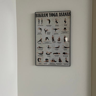 Decoration Room Yin Yoga Asanas Vintage, Yoga Poster, Yoga Knowledge ...