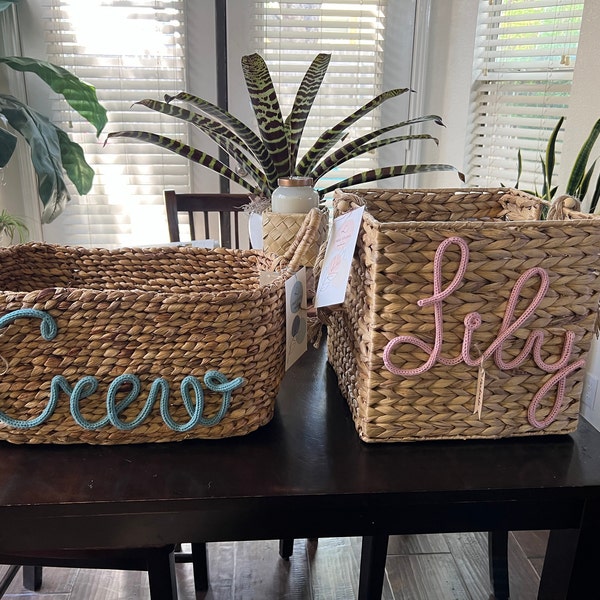 Custom Nursery Name Sign, Personalised Baby Name, Bedroom Door Sign ...