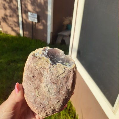 Unopened Brazilian Enhydro Geode - Etsy