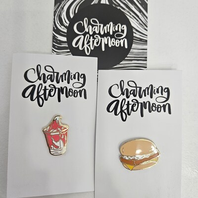 Feelin' Fine Enamel Pin the Simpsons - Etsy