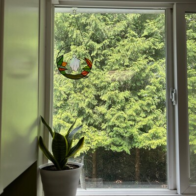 Stained Glass Art Suncatcher Viper. Animal Snake Serpent Home - Etsy