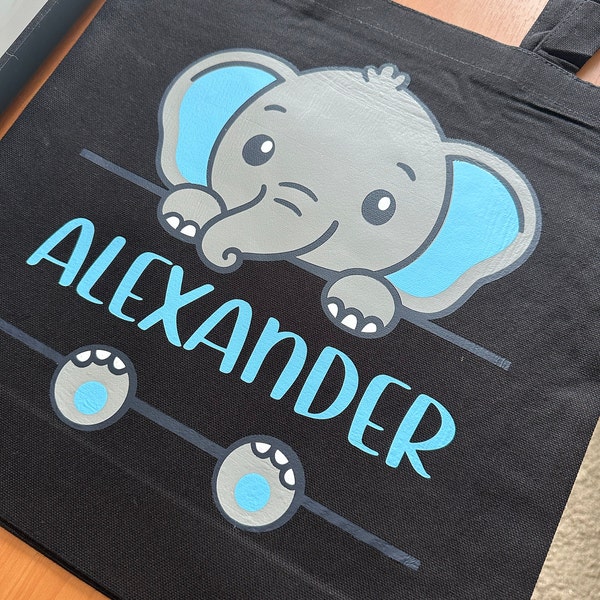 Elephant Monogram SVG Split Monogram Name Frame Cricut Silhouette ...