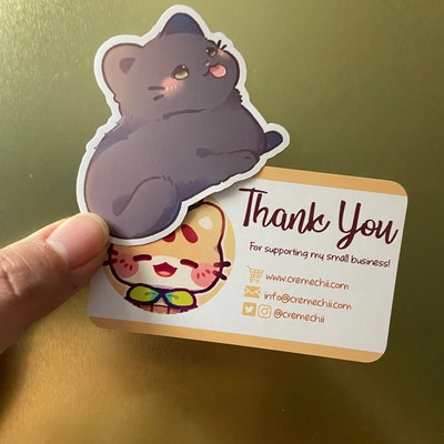 Bleh Kitty Vinyl Sticker/ Laptop Stickers/ Cute Stickers - Etsy