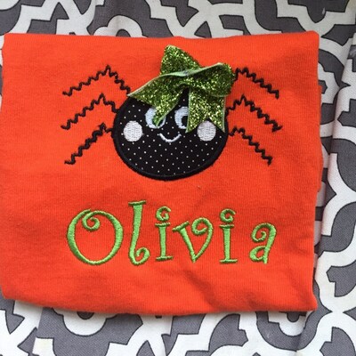 Spider Applique Design Machine Embroidery Design INSTANT DOWNLOAD - Etsy