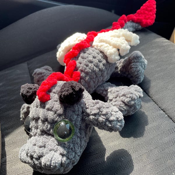 Dragon Crochet Pattern, Pdf Download English and German, Linus the ...