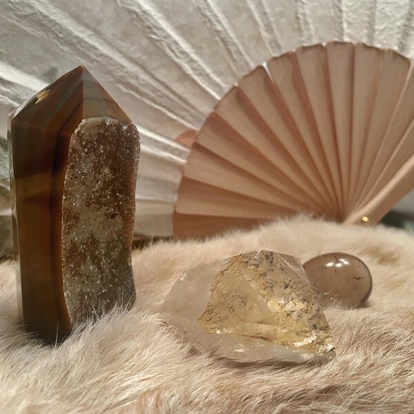 Large Garden Quartz, Shaman Quartz, Lodolite Quartz, Garden Quartz Free ...