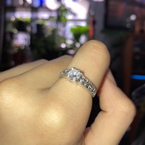 Opal Ring Opal Tiny Ring Simple Ring Petite Ring Statement | Etsy