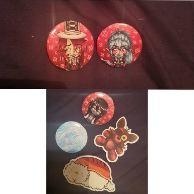 SCP Chibi Anime Pinback Buttons - Etsy