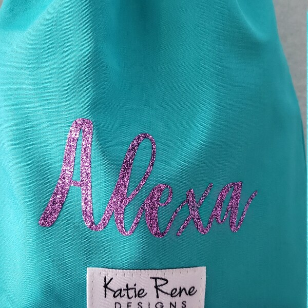 Personalized Grip Bag, Design Your Own Gymnastics Grip Bag, Gymnast ...